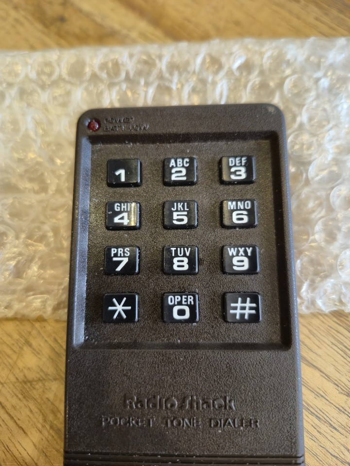 Radio Shack pocket tone dialer model 43-139 | eBay