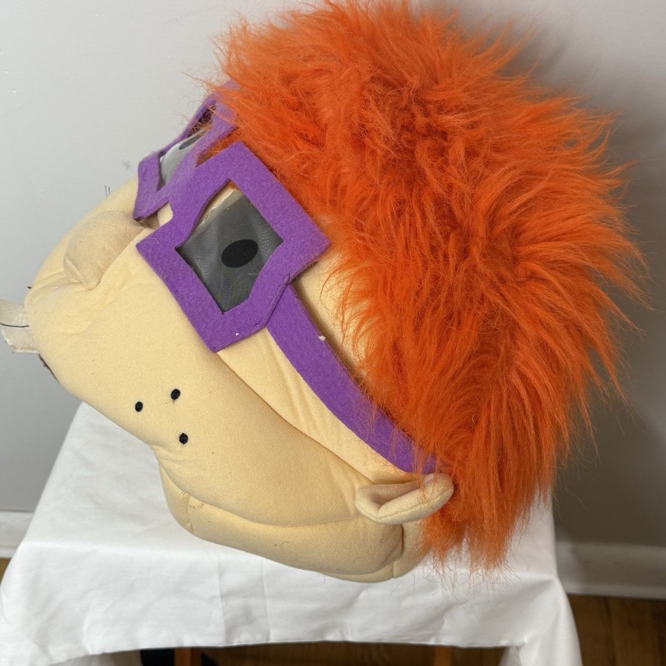 Chuckie Finster Costume Head Mask Halloween Rugrats 90s | eBay