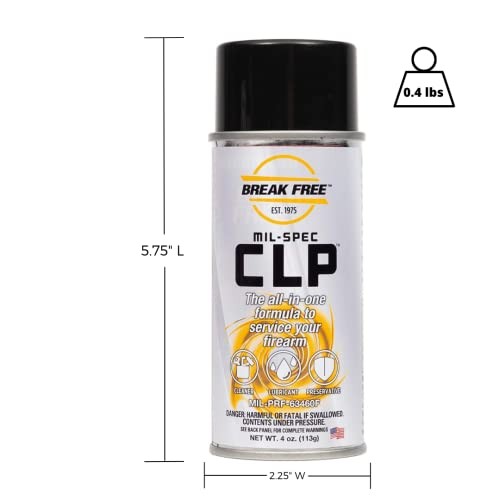 Break Free Clp Cleaner Lubricant And Preservative Gun Cleaner, Clp-2 ...