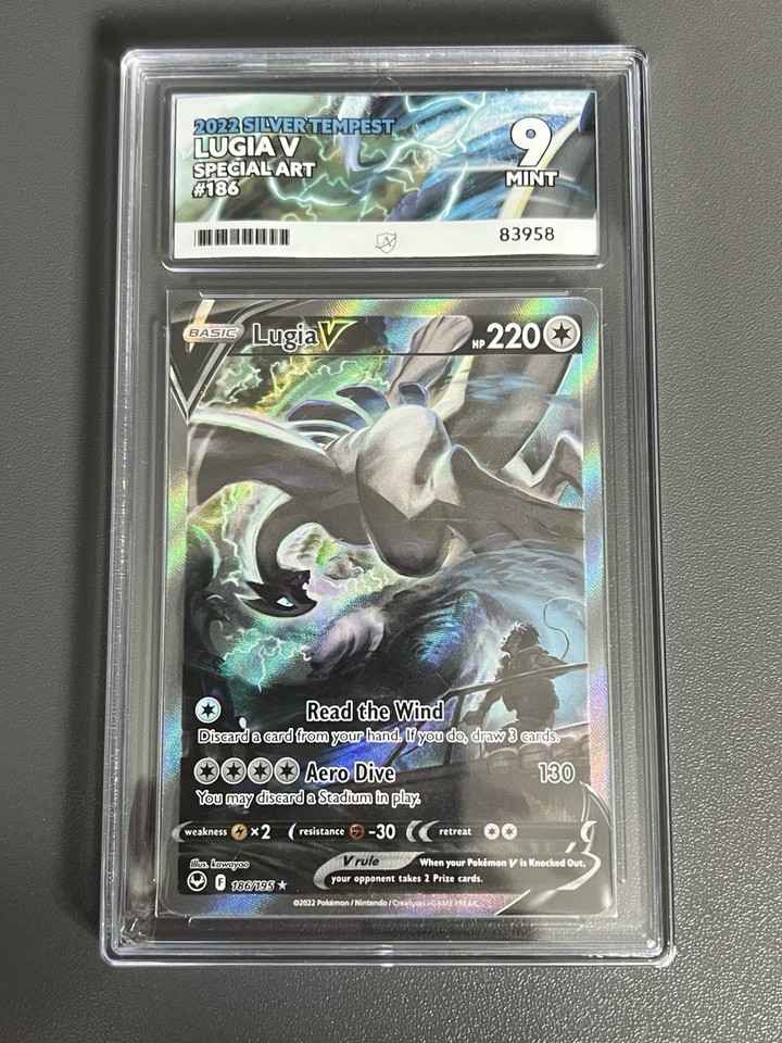 Pokemon Lugia V 186/195 Alt Art Silver Tempest ACE 9 | eBay