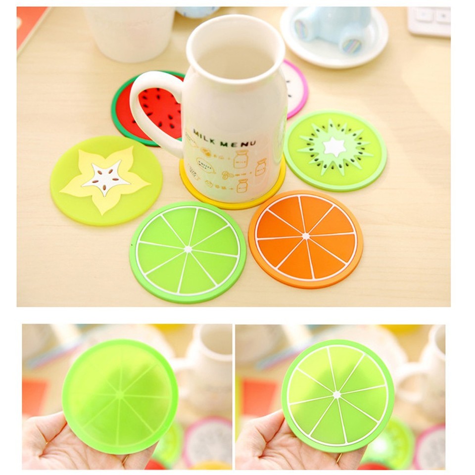 2 Pcs Heat Resistant Trivets Coasters for Drinks Cup Table Holder ...