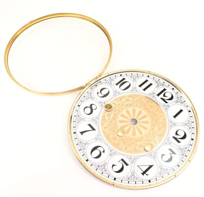 German Westminster Clock Dial Bezel with Convex Glass 7-7/16 in - RI317 ...