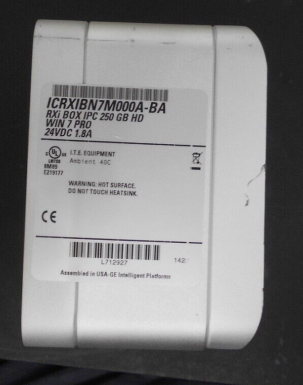 GE ICRXIBN7M000A-BA RXi Box IPC 250GB HD Win 7 Pro 24VDC 1.8A | eBay