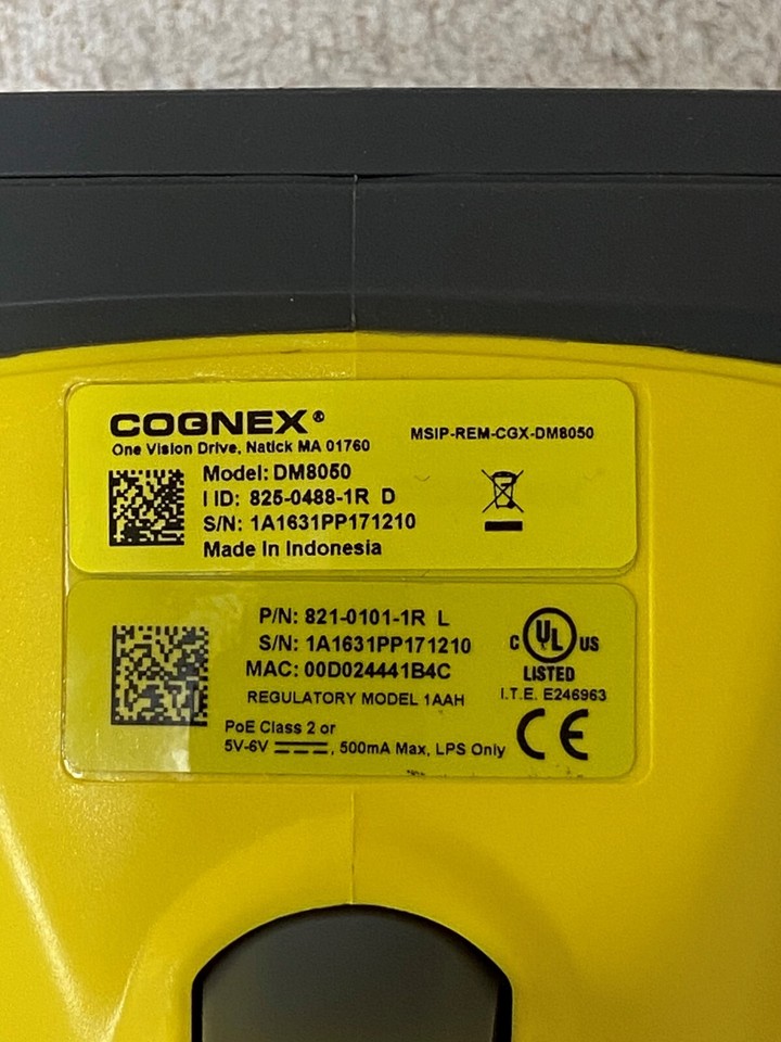 Cognex DM8050 DataMan Barcode Reader (no accessories) | eBay