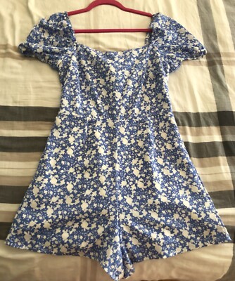 Junior Size Medium Romper Blue Color Brand: GB Worn Once | eBay