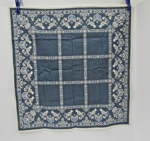 DUTCH SCENE BIRDS REVERSIBLE COTTON TABLE RUNNER NO TAGS LOVE BIRD | eBay