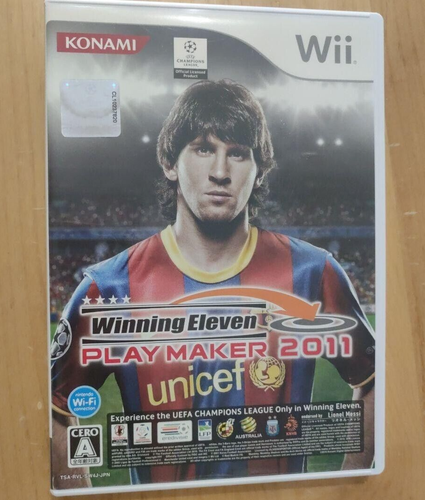 World Soccer Winning Eleven Play Maker 2011 Nintendo Wii Japanese ver ...