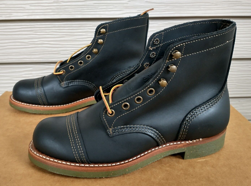 Red Wing 4331 Iron Ranger Black Harness. 7D. Brand New in Box. Euro ...