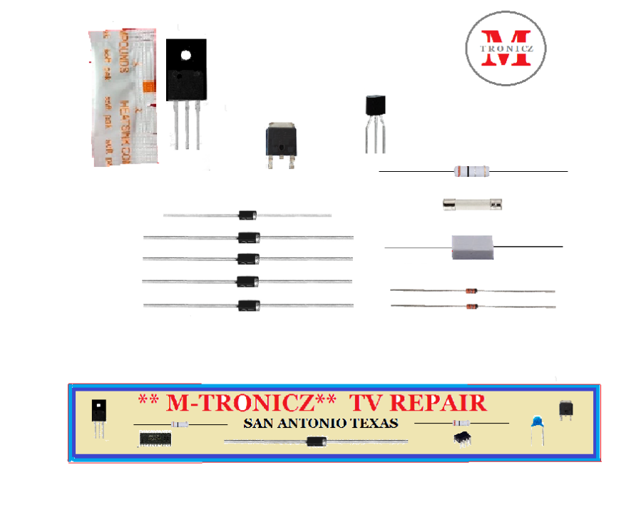 14 PCS REPAIR PARTS KIT EMERSON LE320EM3 POWER SUPPLY BA21F0F0102 | eBay