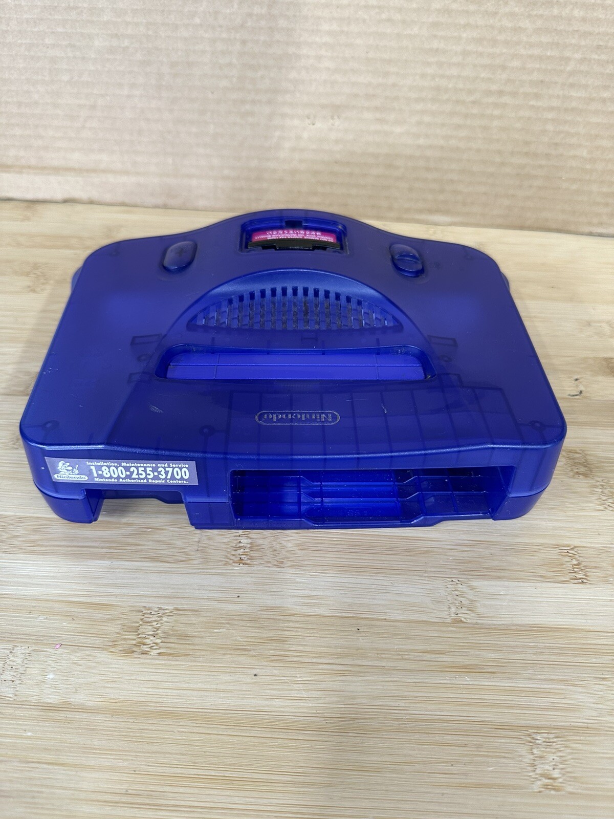 Nintendo 64 N64 Grape Funtastic Console with Controller and Cables ...