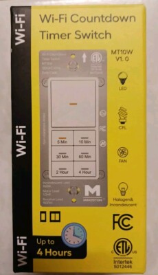 Minoston WiFi Timer Switch Smart Countdown Timer Switch | eBay