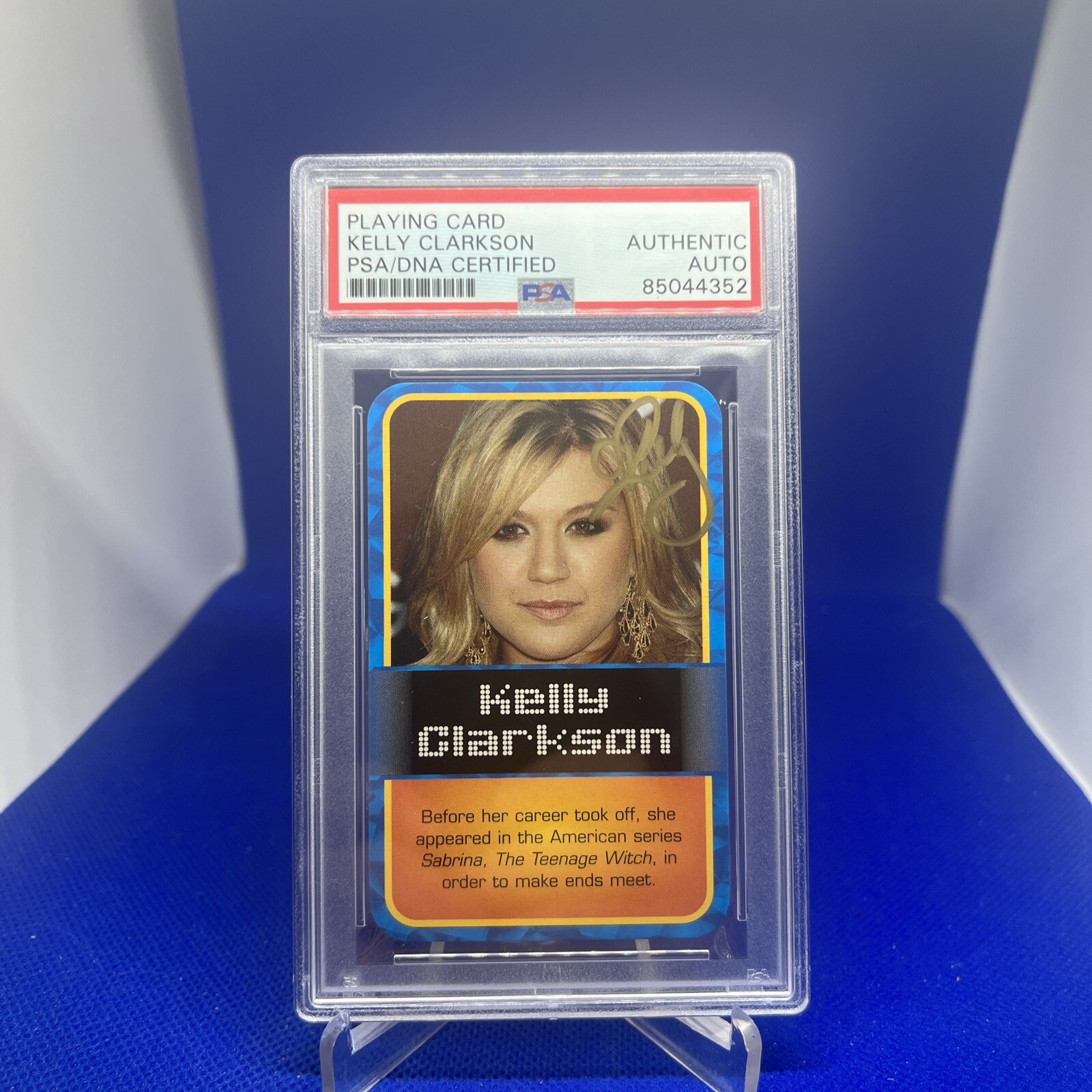 Kelly Clarkson PSA/DNA Certified Autograph Signed 2006 Pop Snap ...