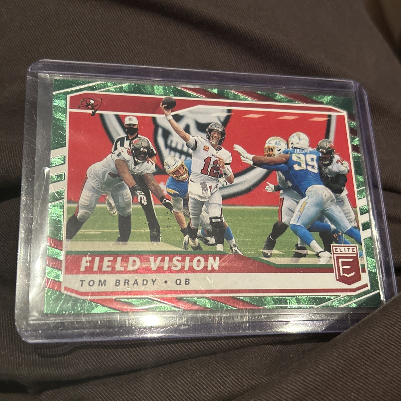 2021 Panini Donruss Elite - Field Vision Green #FV1 Tom Brady for sale ...