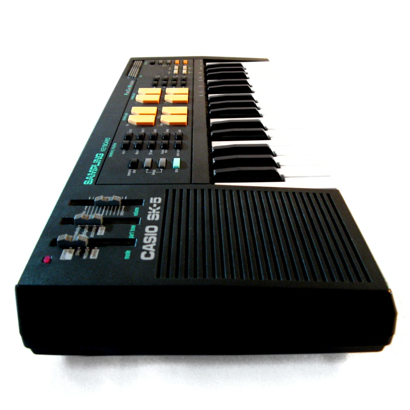 CASIO SK-5 + CASIO SK-10 PCM (Pulse Code Modulation) Sampling Keyboard ...