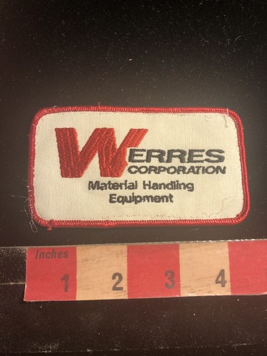 Vintage WERRES CORPORATION MATERIAL HANDLING EQUIPMENT Advertising ...