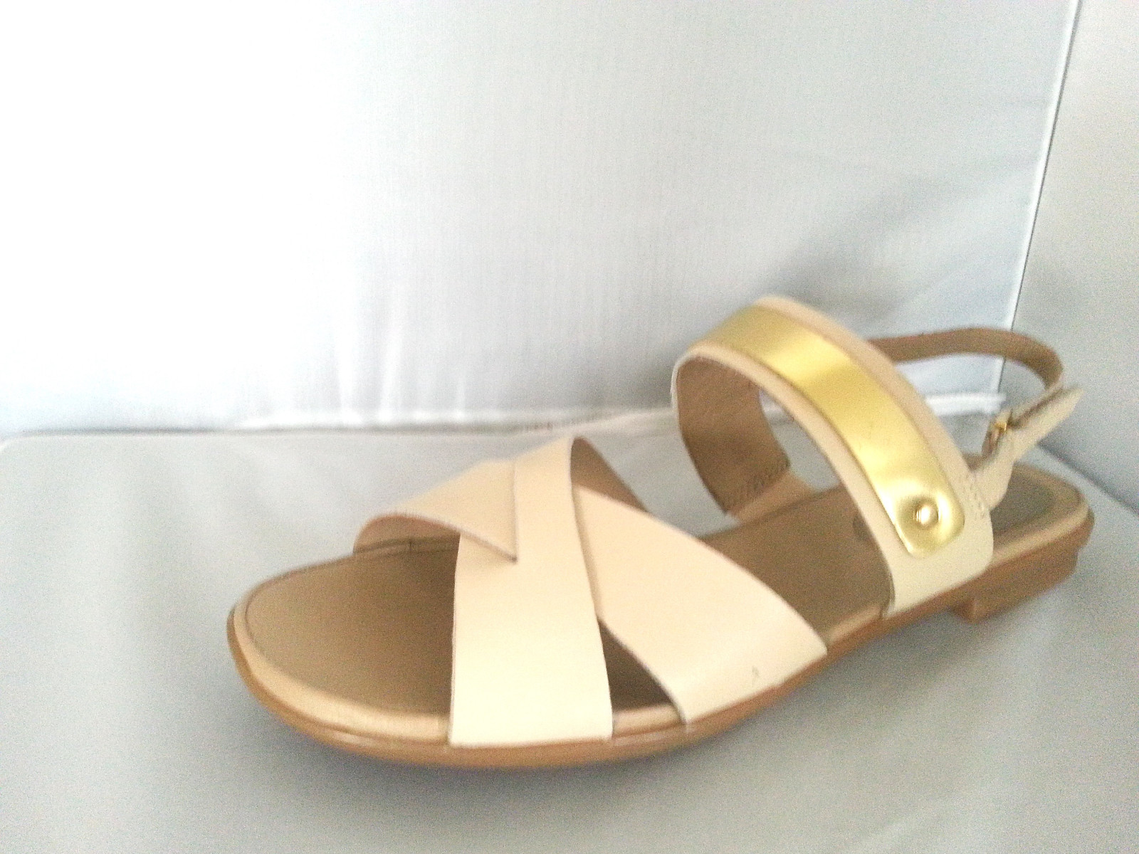 New Easy Spirit 360 Women's Kalinda Leather Sandals Sz 8 M | eBay