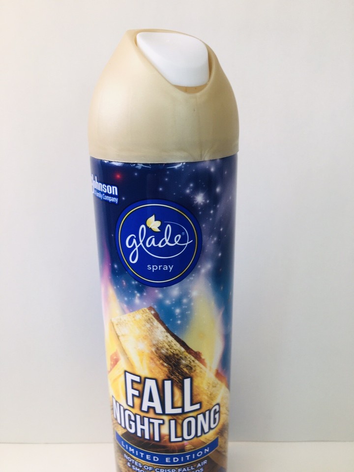 Glade Fall Night Long Spray Air Freshener & Deodorizer 8oz LIMITED ...