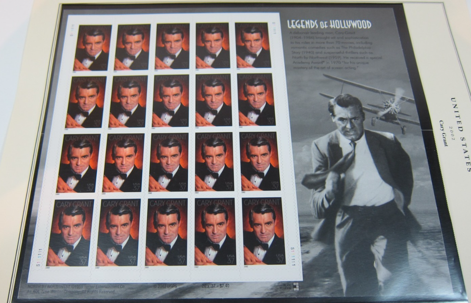 16 Legends of Hollywood Stamp Panes from 1995 thru 2010 USPS Stamp ...