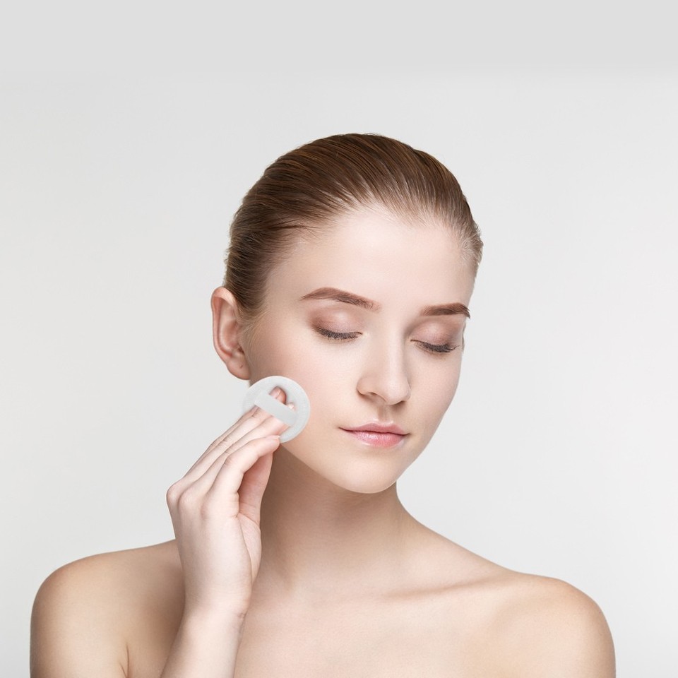 12PCS Pressed Powder Puff Puff Round Powder Puff Simple Powder | eBay