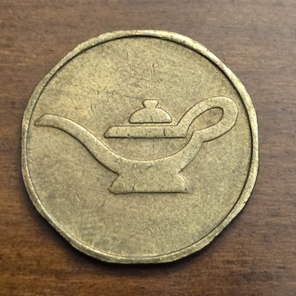 Bally' s Castle Genie Lamp Logo Arcade Video Game Token Item TT141 | eBay