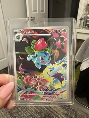 Ivysaur 134/132 Holo Mega Evolution Set Illustration Art Pokemon ...