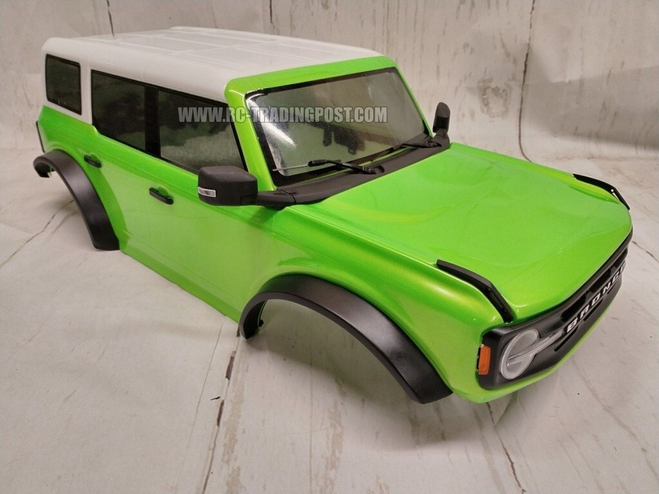 2021 Ford Bronco Body Custom Painted For Traxxas TRX-4 RC Scale ...