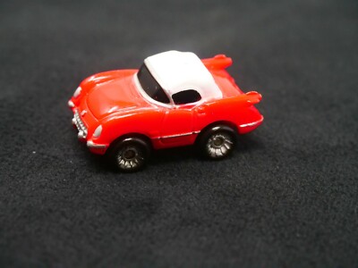 Micro Machines Galoob Chevrolet 1955 Corvette Coupe Red 1986 | eBay