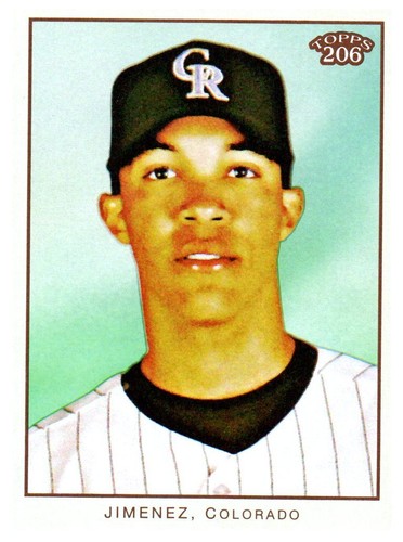 2009 Topps 206 #89 Ubaldo Jimenez MT-NRMT Baseball Card | eBay