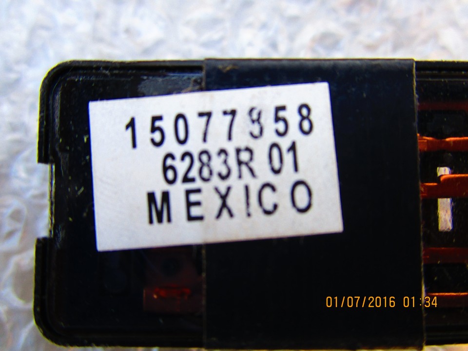 GM GMC CHEVY 15077858 ACDELCO D1455E POWER DOOR LOCK SWICTH OEM BRAND ...