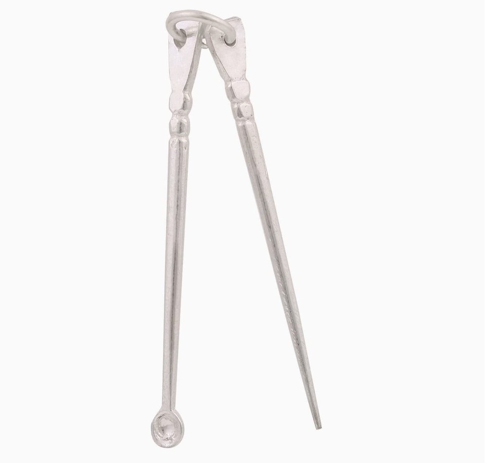 Pure Silver Ear Cleaner & Toothpick Set 3.5 g | eBay