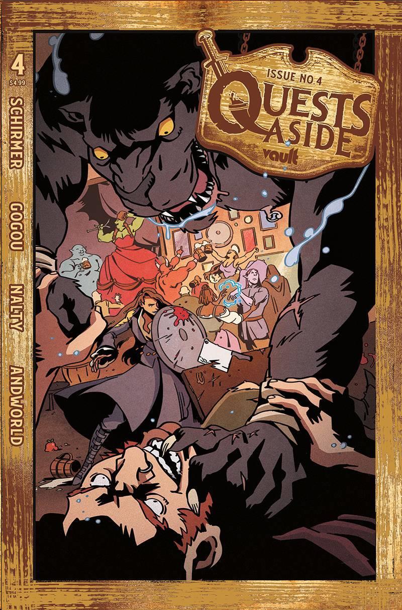 Quests Aside #4 Cvr A Gogou Vault Comics Comic Book | eBay