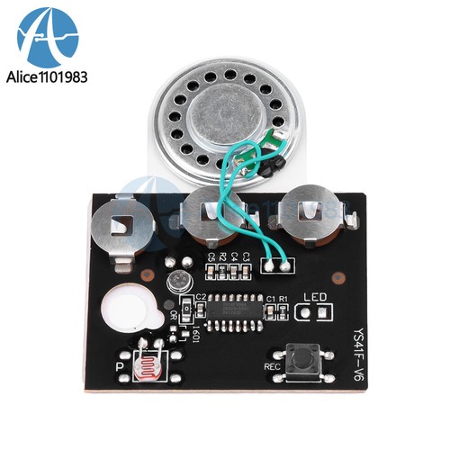 Greeting Card module DIY Musical Board Recordable Voice Music Sound ...