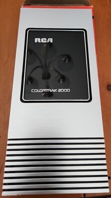 Vintage RCA ColorTrak 2000 Door Panel Color TV #154426 | eBay