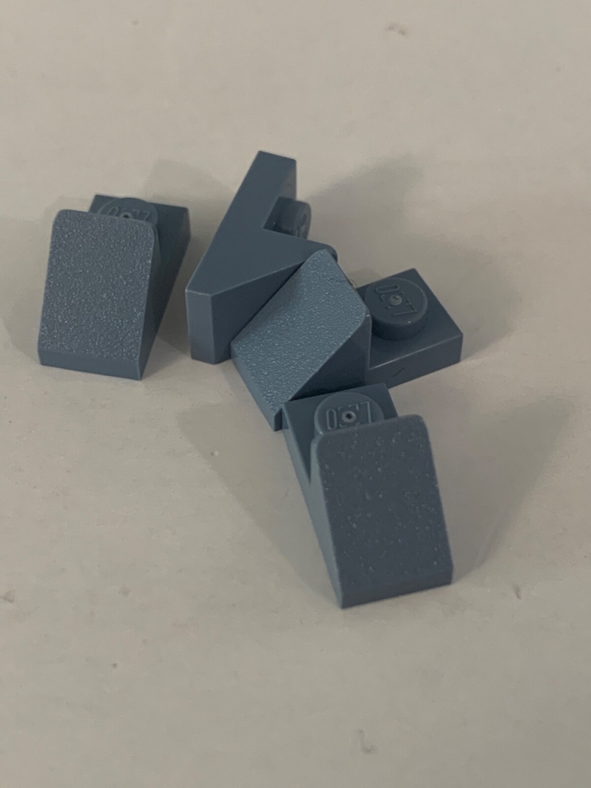 LEGO Parts 15672 (4pcs) 1x2 Slope 45° with Plate Choose Color | eBay