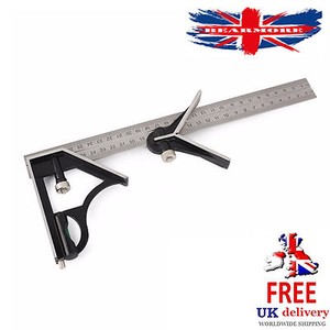 30cm 12Inch Combination Square Level Scriber Adjustable (UK SELLER) | eBay