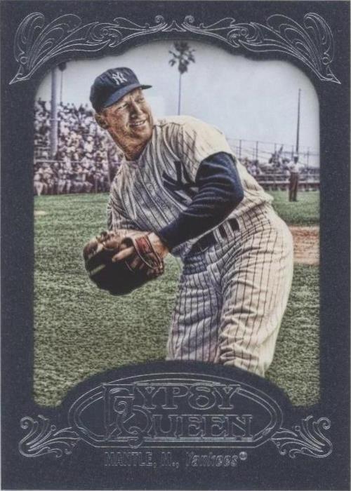 2012 Topps Gypsy Queen - Mickey Mantle #120 Blue /599 for sale online ...