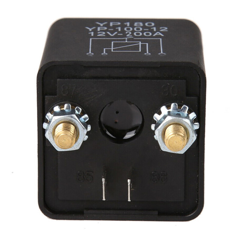 12V DC 200A High Power Car Relay Truck Motor Continuous Type Automotive ...