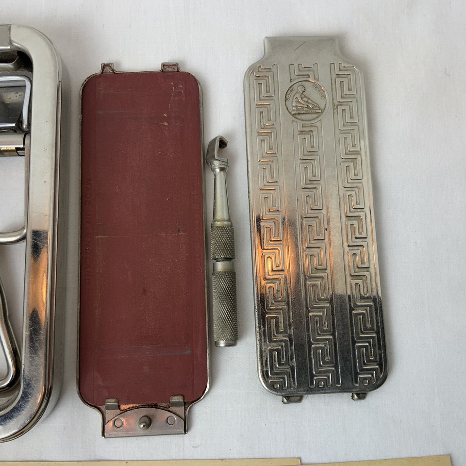 VTG Rolls Razor London #2 , Friction Clip Pin, Strop Dressing 50’s ...