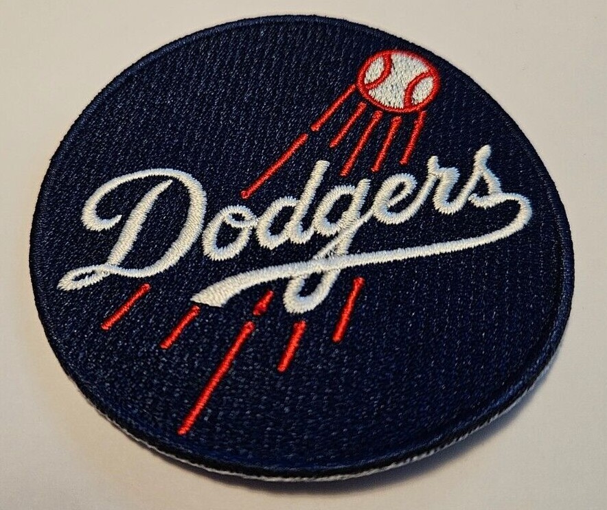 Los Angeles Dodgers 3”X3” Iron On Embroidered Patch FREE Shipping!! | eBay