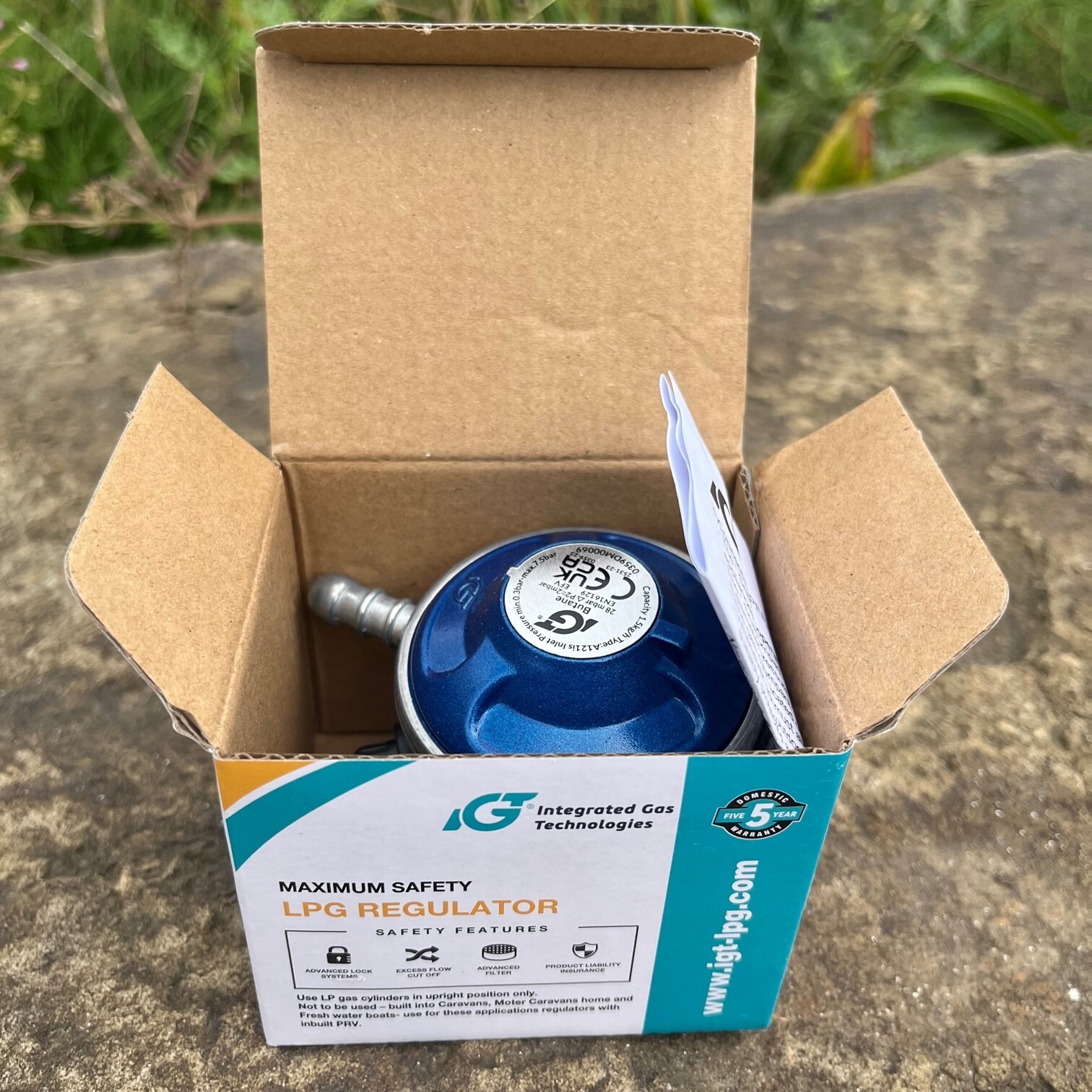 Butane Clip On Gas Regulator 30 mbar Fits Calor & Flogas 21mm | eBay UK