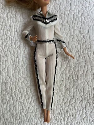 Barbie Western Outfit From Winking Cowgirl Barbie White Black Vintage ...