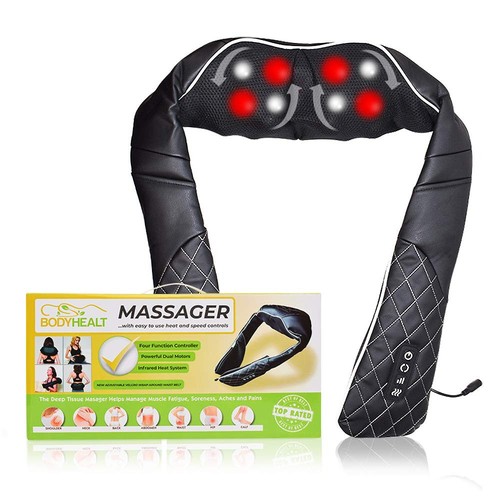 Shiatsu Back and Neck Massager - Shoulder Massager for Back Massage ...