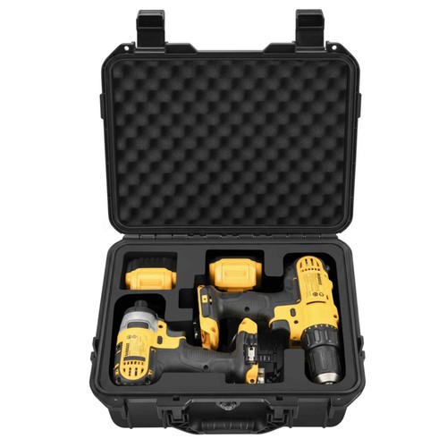 Dewalt Hard Case for Drill and Impact Driver Set Waterproof Hard Tool ...