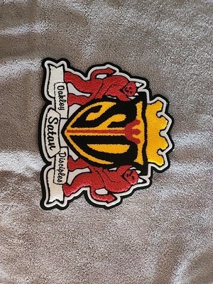 9 X 9 Satan Disciples back patch | eBay