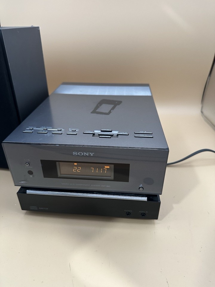 Sony HCD-CBX1 Hi Fi Micro Stereo System CD/AM/FM/MP3 Radio/No Remote ...