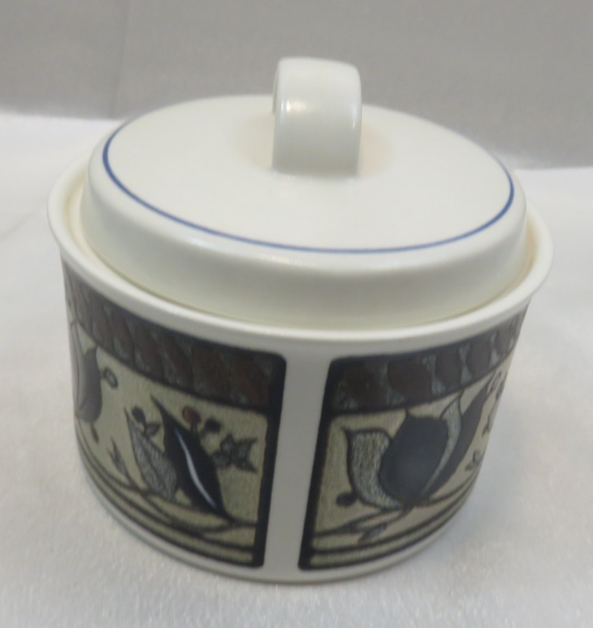 Mikasa Intaglio Cream & Sugar Set ARABELLA CAC01 Vintage 1980s | eBay