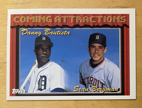 1994 Topps Coming Attractions Rookies Danny Bautista/Sean Bergman #768 ...