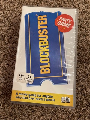 NEW Blockbuster Party Game Movie Trivia Board Game Night, VHS Case | eBay