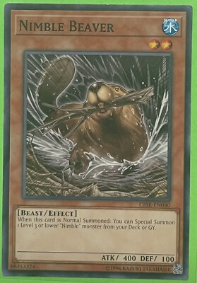 Yu-Gi-Oh! Nimble Beaver CIBR-EN040 Common LP | eBay