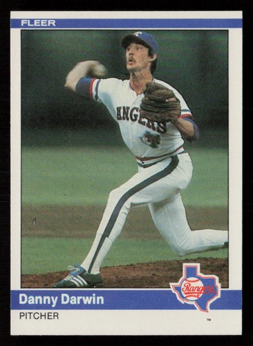 1984 Fleer Danny Darwin #416 Texas Rangers Baseball Card | eBay